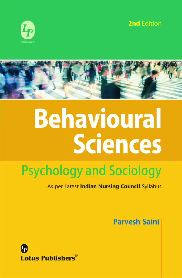 Behavioural Sciences (Psychology And Sociology) 2nd Edition | Lotus ...