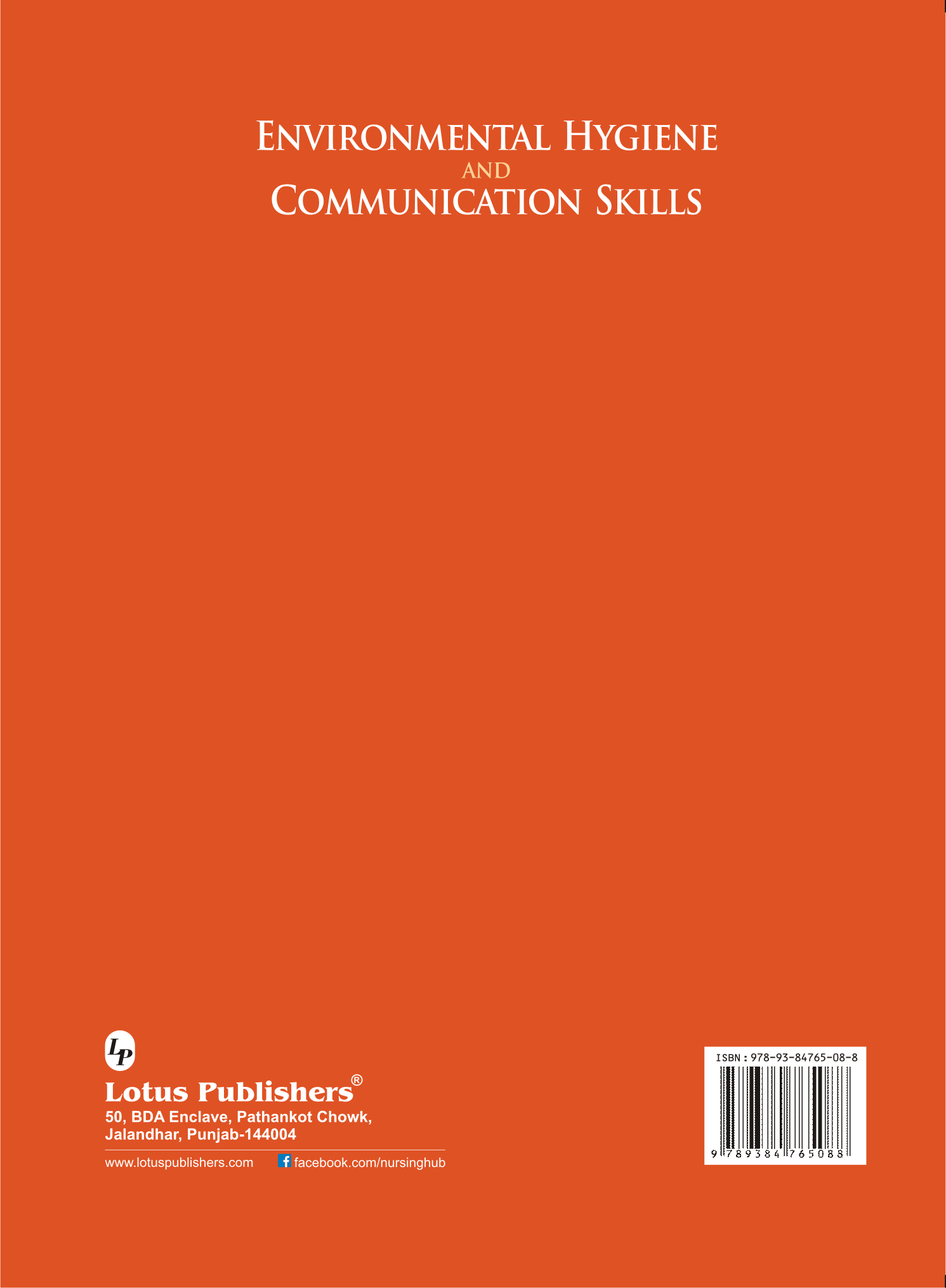 Environmental Hygiene And Communication Skills | Lotus Publishers